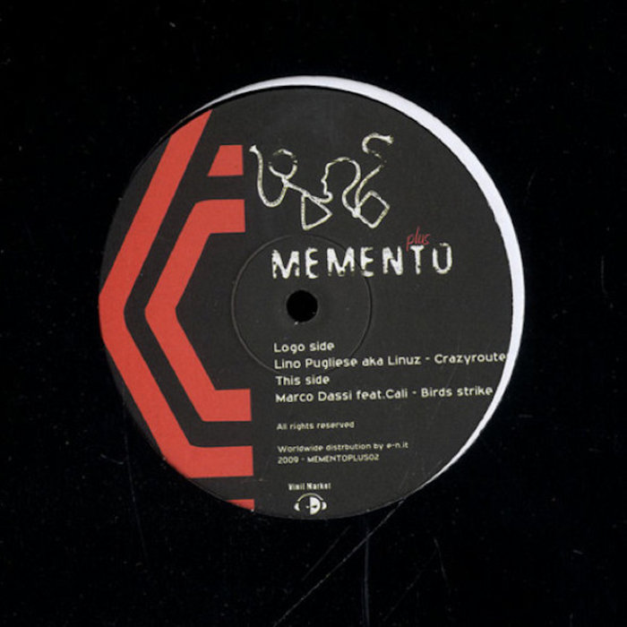 V.A [Memento plus 002] | Lino Pugliese vs Marco Dassi | Memento Records ...