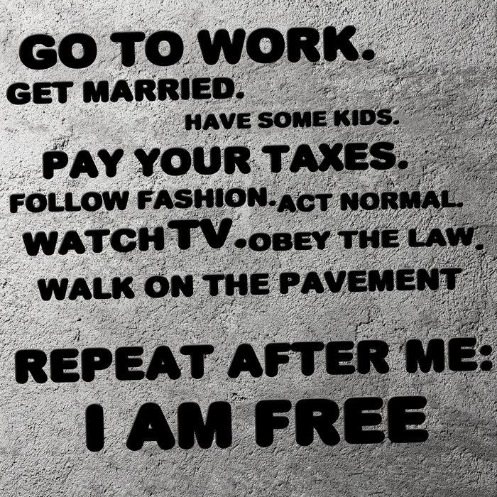 Repeat after me : I AM FREE | Karmafree