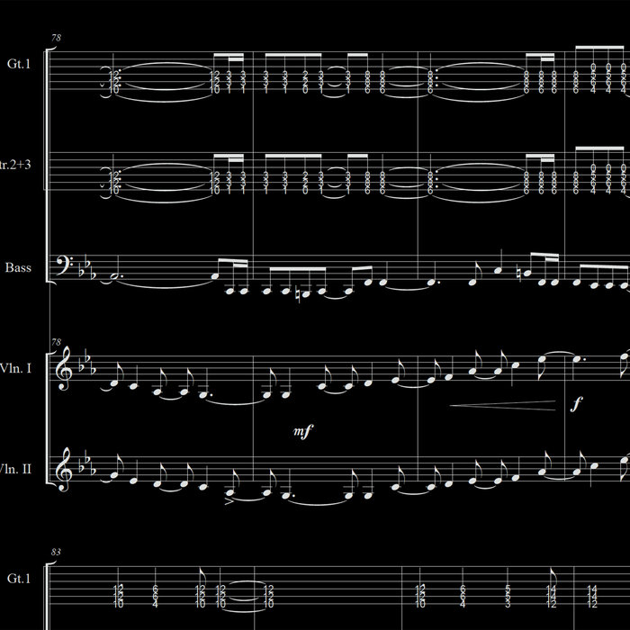 "The Antique" 20th Anniversary Tour Score | Kayo Dot | Kayo Dot (and ...