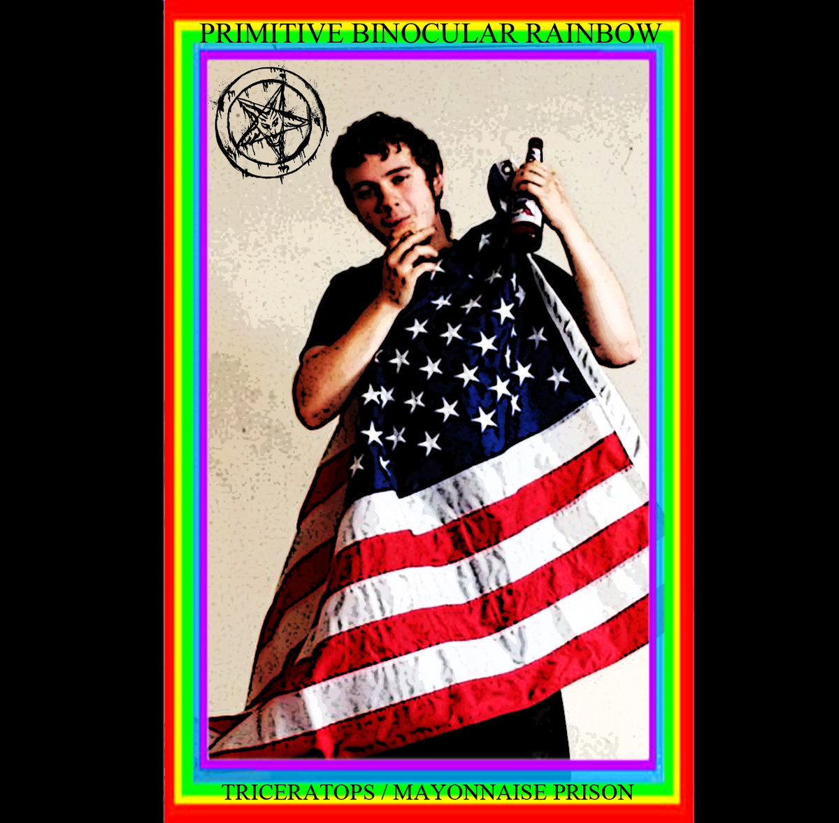 TRICERATOPS / MAYO PRISON | Primitive Binocular Rainbow | Black Void ...