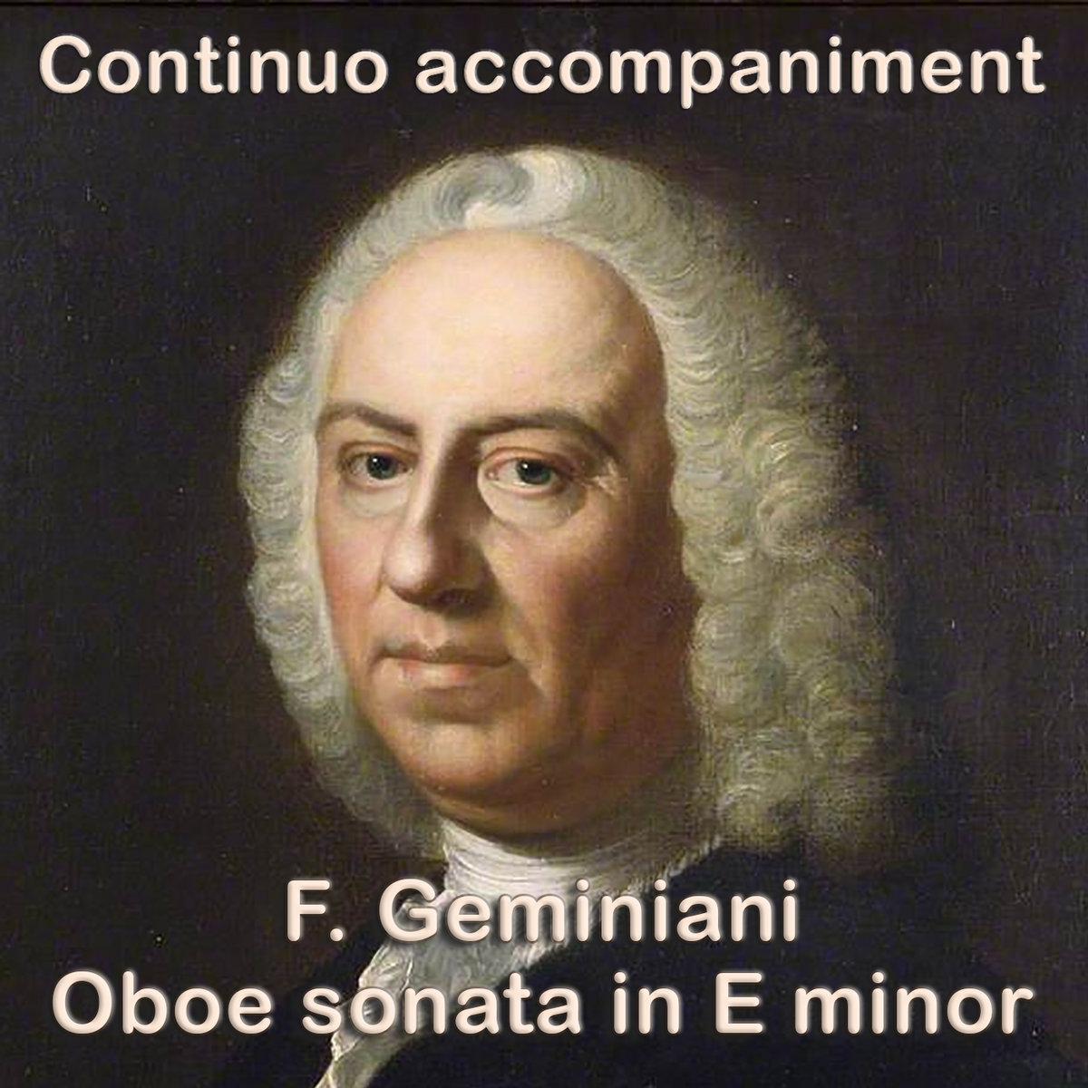 F. Geminiani - Oboe Sonata in E minor | -- | Classical MinusOne