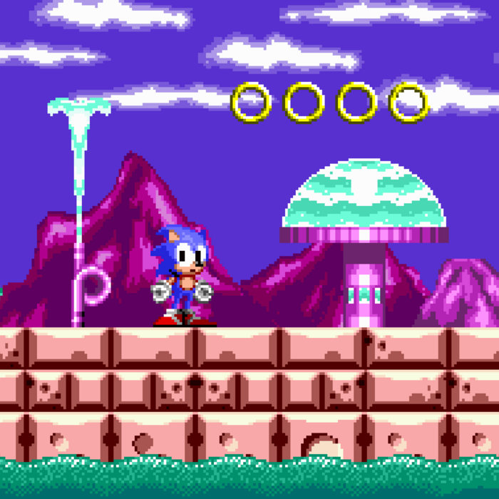Aqua Lake Zone Sonic CD Styled Remix | The Cerebellum