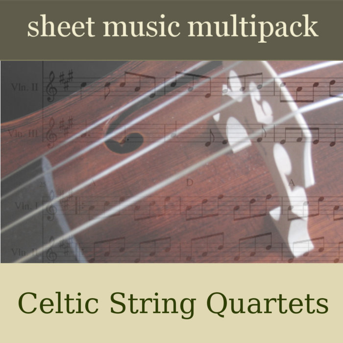Celtic String Quartets Sheet Music - Multipack 1 | Celtic Fiddle Music ...