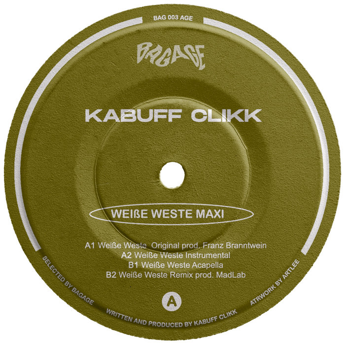 "Weiße Weste" MAXI | Kabuff Clikk | Bagage