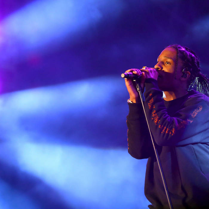 Asap Rocky Purple Kisses