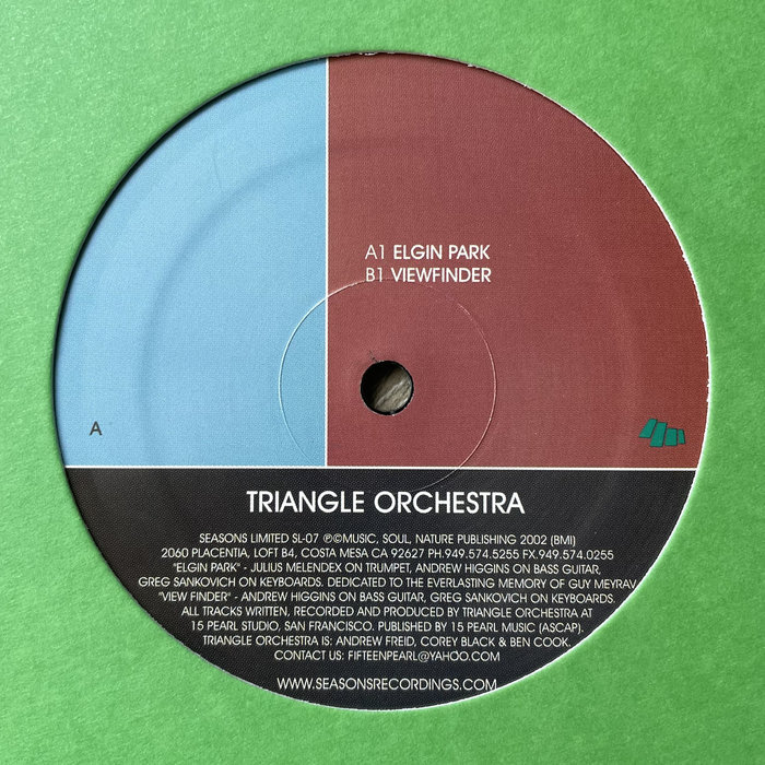 Triangle Orchestra 'Elgin Park' | Seasons Recordings