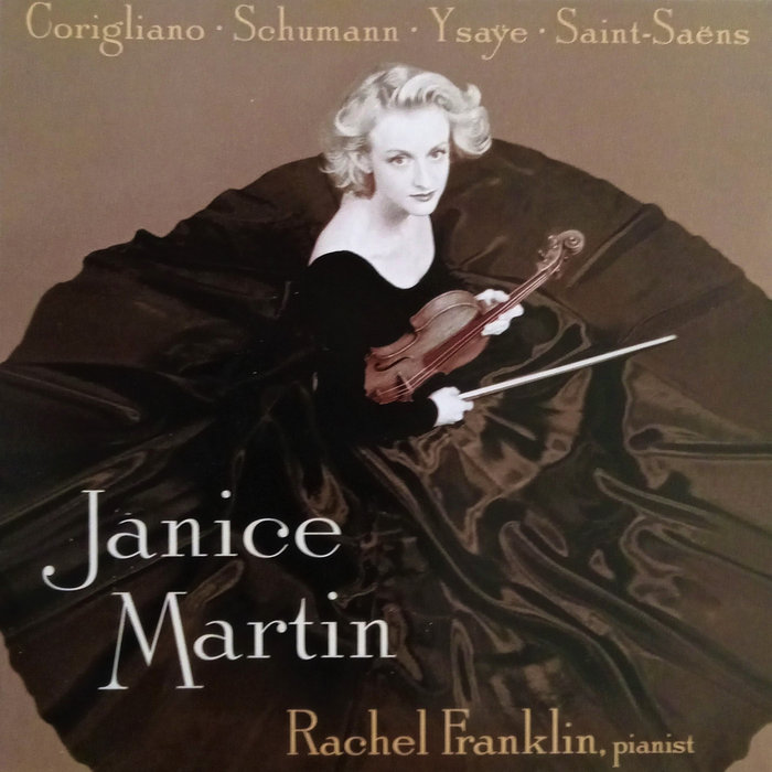 Janice Martin, violinist, with Rachel Franklin, pianist | Janice Martin