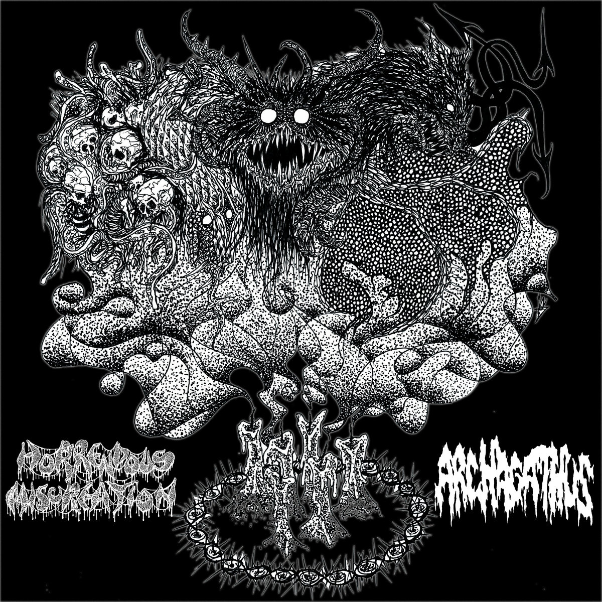 split LP w/ Horrendous Miscreation | Archagathus