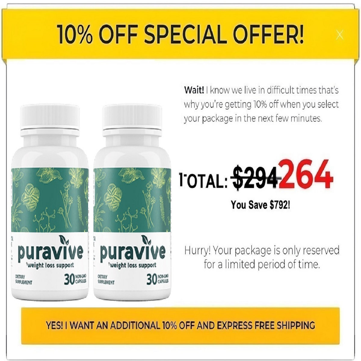 PuraVive (Review) Healthy Weight Loss and Nature Benefits! Buy Now ...