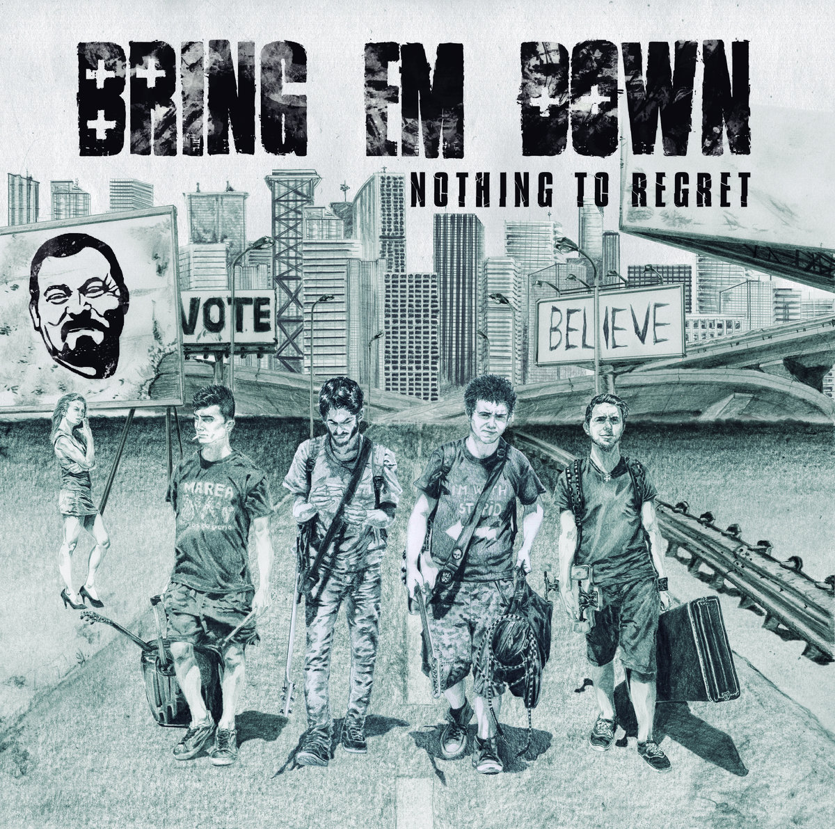 Nothing to regret (Single) | Bring 'Em Down