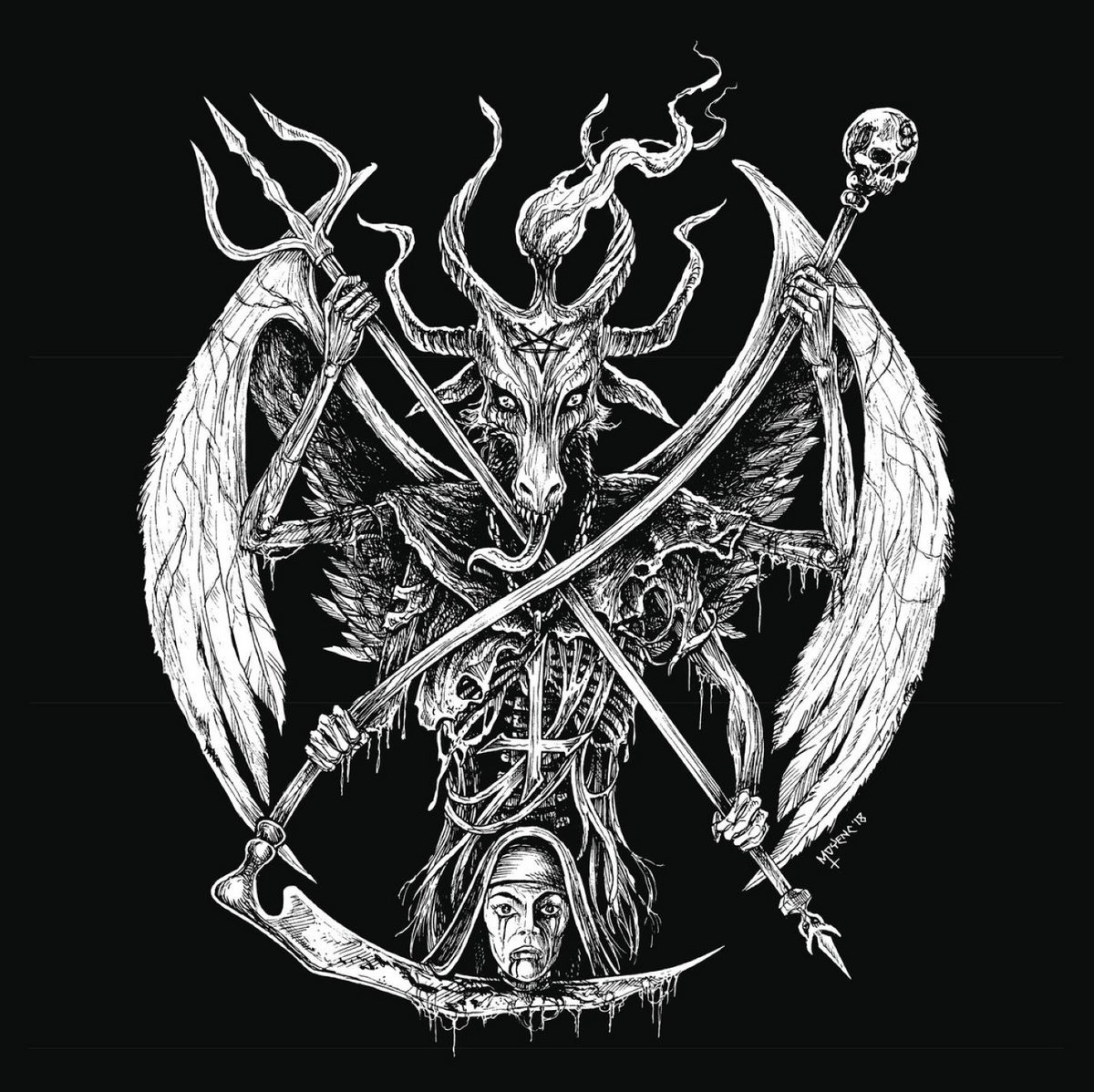 Tribute to Goatlord (2019 Limited edtion 4 way split 12" with Goatlord ...