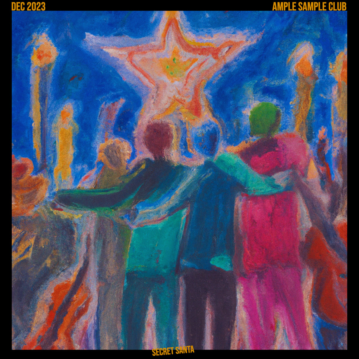 December 2023 - secret santass | ample sample club
