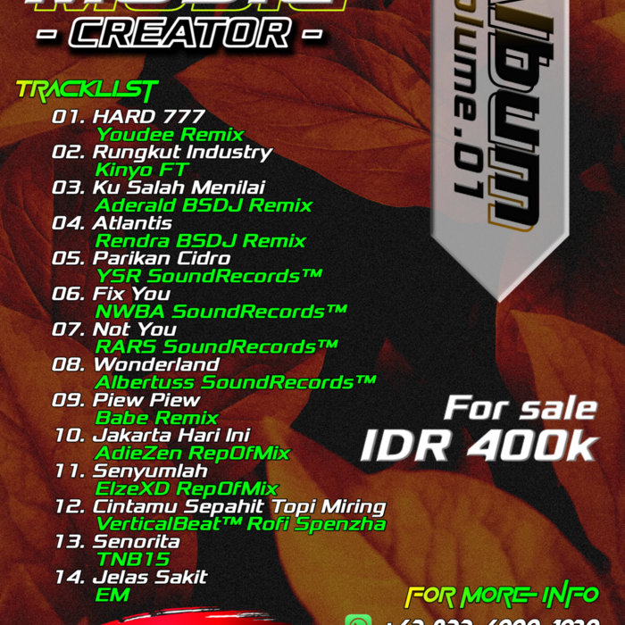 Music Creator Vol. 1 | Music Creator ID