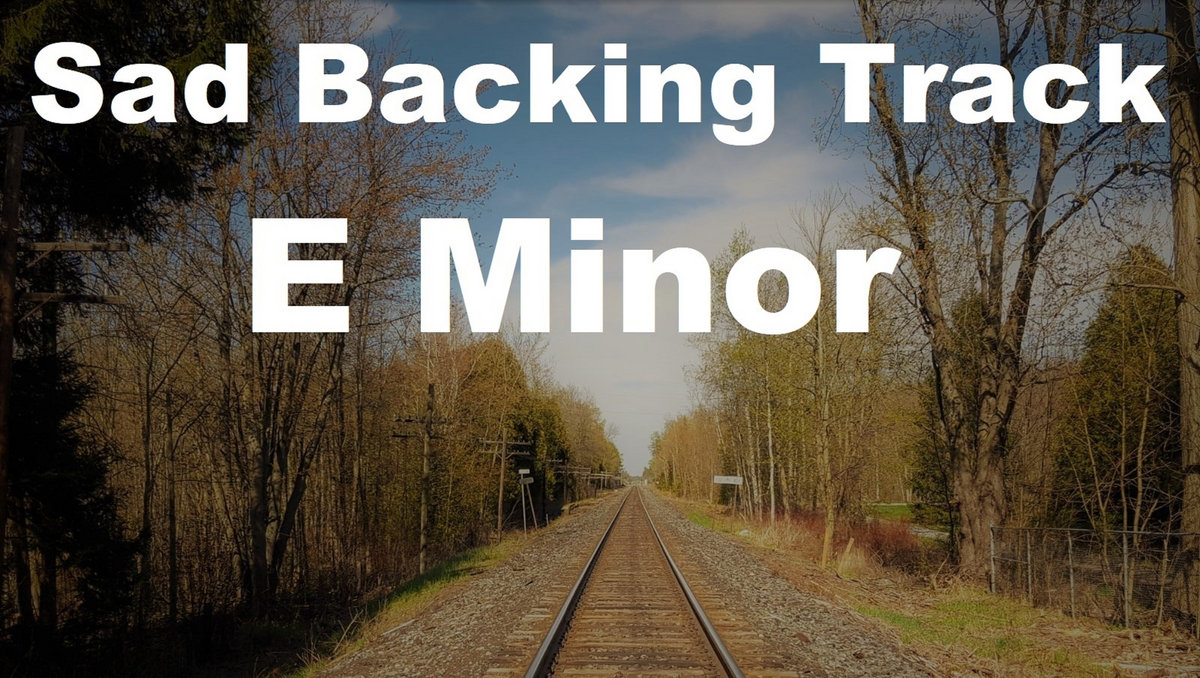 Sad Guitar Backing Track in E Minor | Arthur Sowinski | Sowinski ...