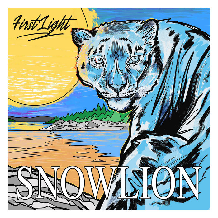 First Light | Snow Lion