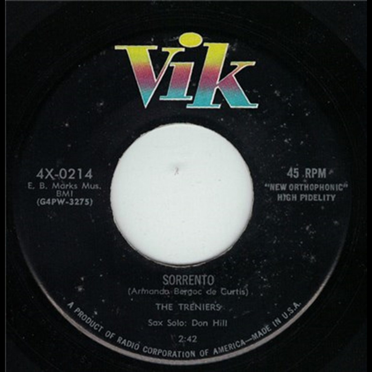 Sorrento Lover Come Back To Me | The Treniers