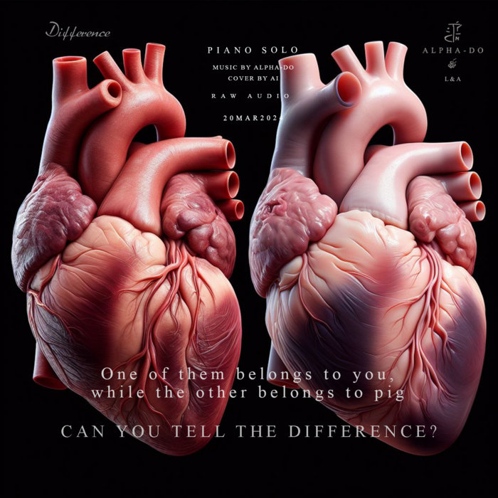 Difference - Human vs Pigs Heart - PIANO SOLO - 20MAR2024 | Alpha-Do L&A