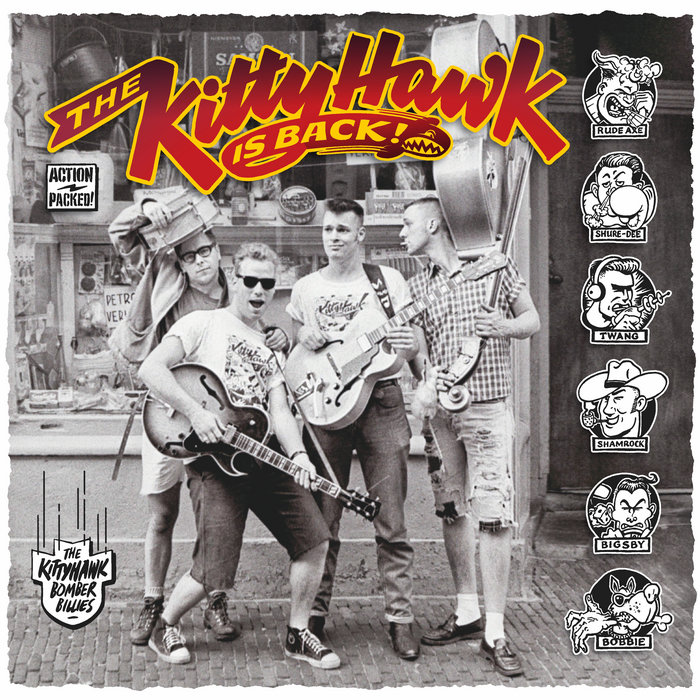 The Kittyhawk Is Back LP (2019) | Kittyhawk Bomber Billies