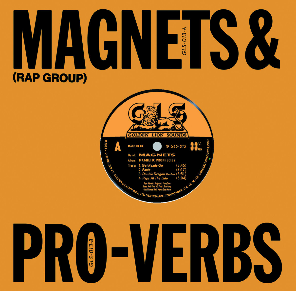 Magnets & Pro-Verbs - Magnetic Prophecies / GLS 013 | Golden Lion Sounds