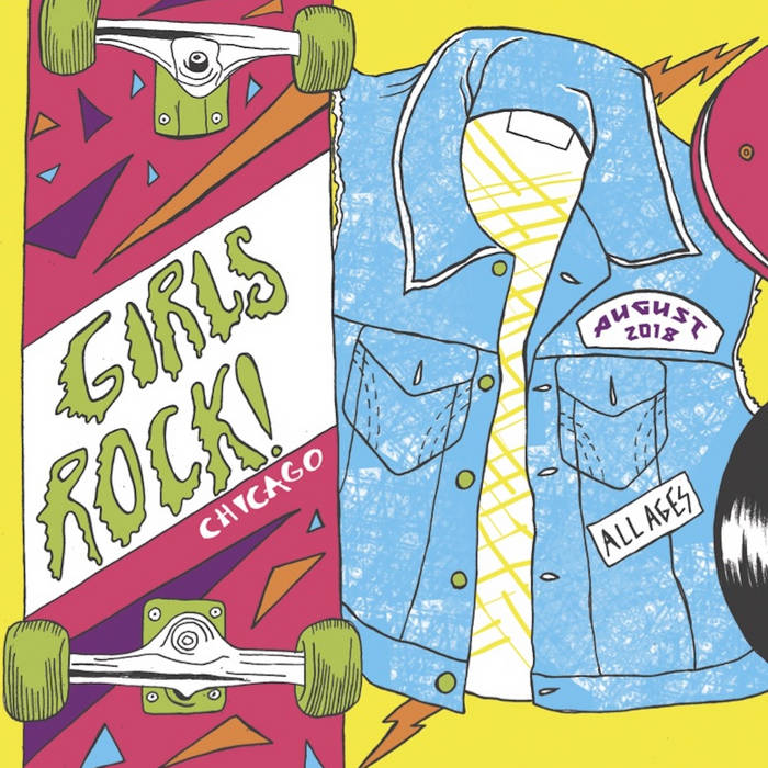 Girlie Rock Clip Art