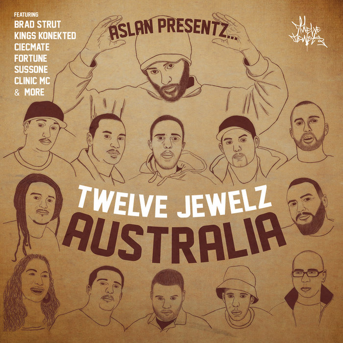 Aslan Presentz... Twelve Jewelz Australia (Album) | Aslan