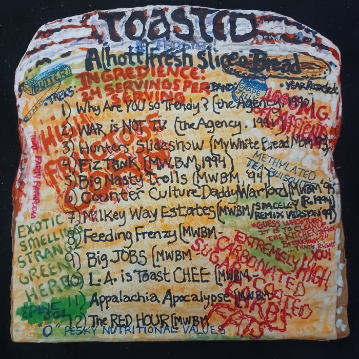 "TOASTED"::: A HOTT Fresh Slice of Bread! 24 toaster smokin' milky-whey ...