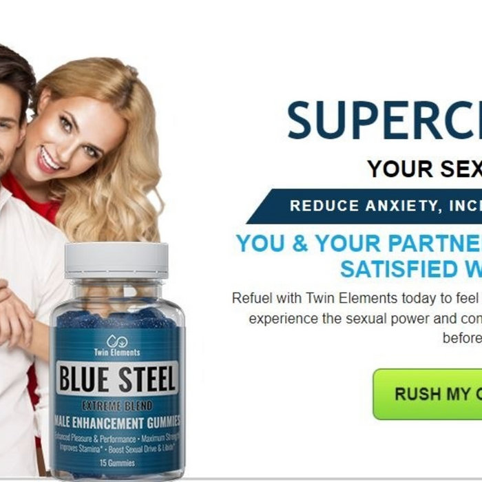 Twin Elements Blue Steel Gummies: Benefits, Work, Price & Ingredients ...
