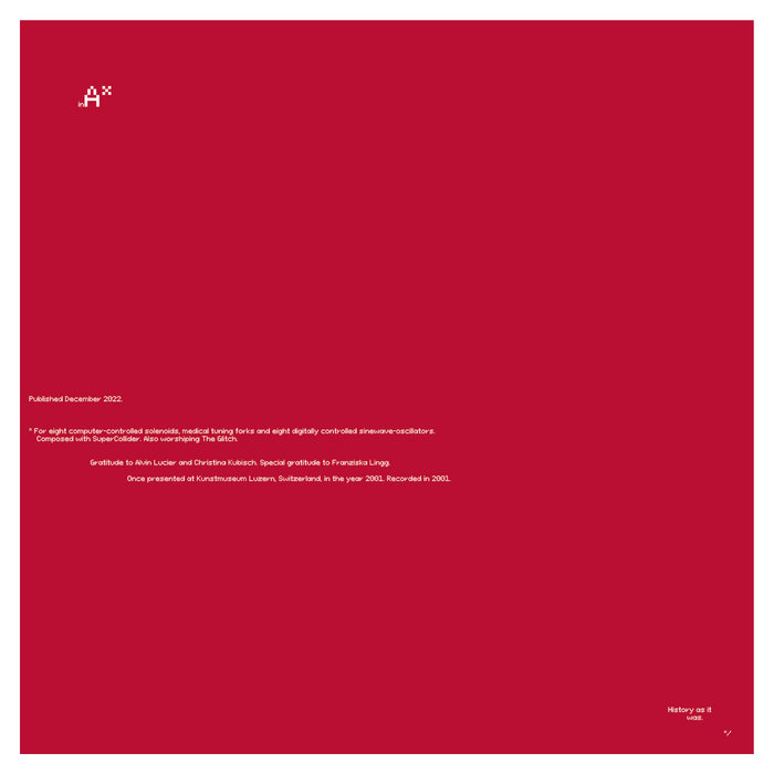 inA | Bernd Schurer | Bernd Schurer | N.N.