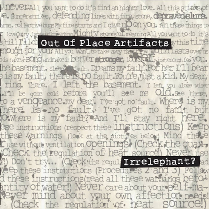 Out Of Place Artifacts