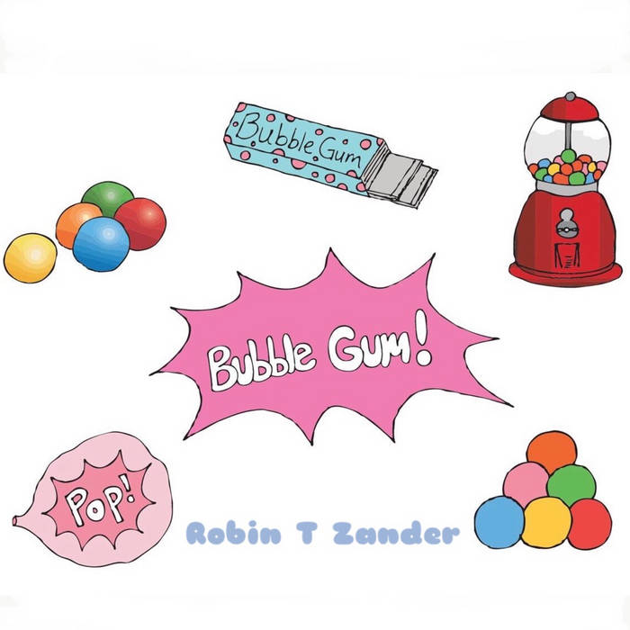 Popped Bubble Gum Clip Art