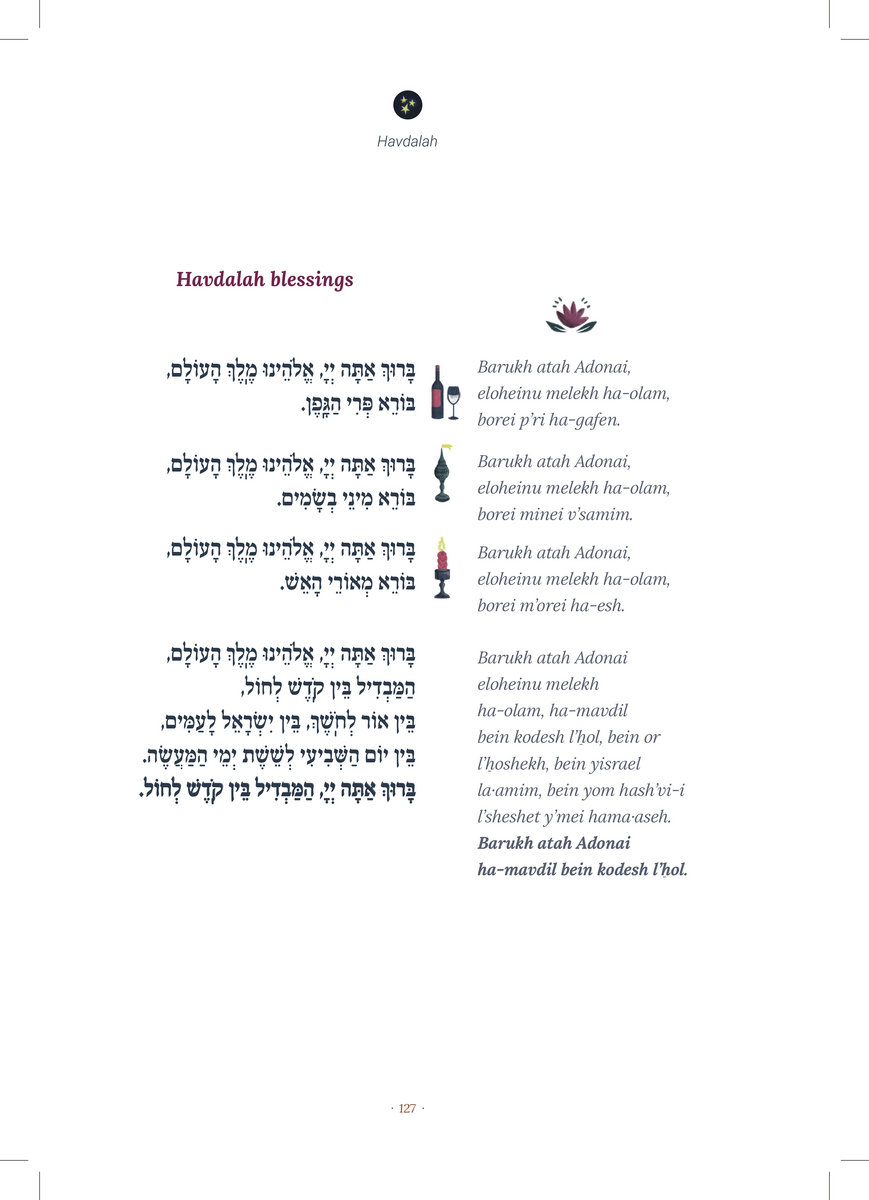 Havdalah blessings | Cantor Azi Schwartz of Park Avenue Synagogue