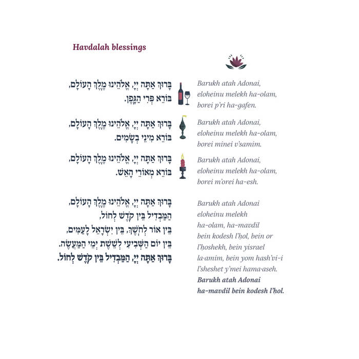 Havdalah blessings | Cantor Azi Schwartz of Park Avenue Synagogue