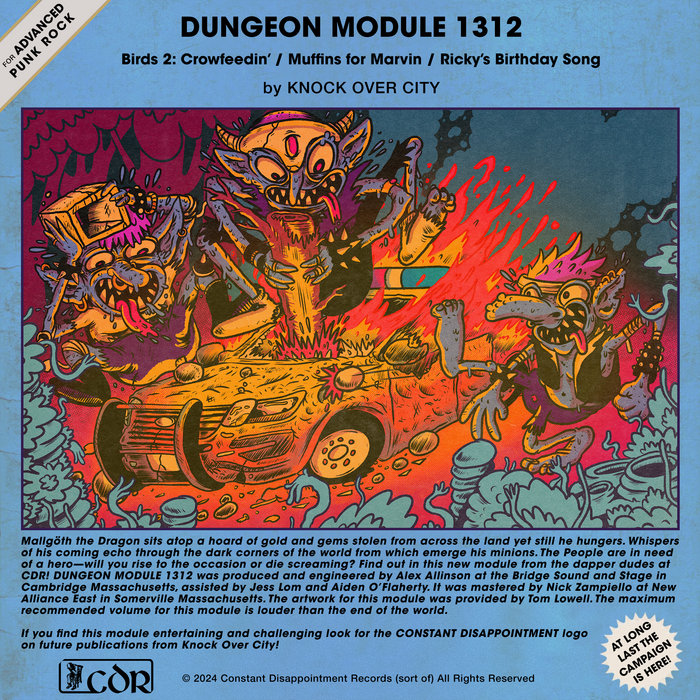 Dungeon Module 1312 | Knock Over City