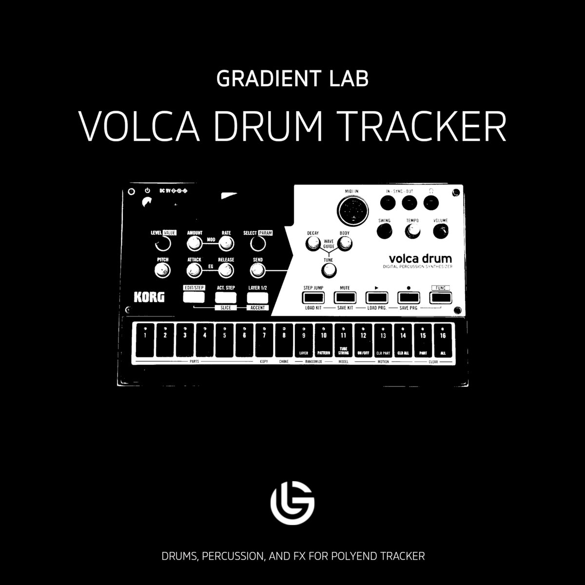Gradient Lab - Volca Drum Tracker Sample Pack [FREE DOWNLOAD] | Gradient Lab