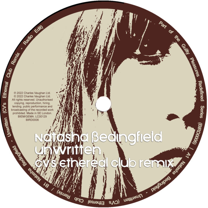 Unwritten (CV's Ethereal Club Remix) | Natasha Bedingfield / Charles ...