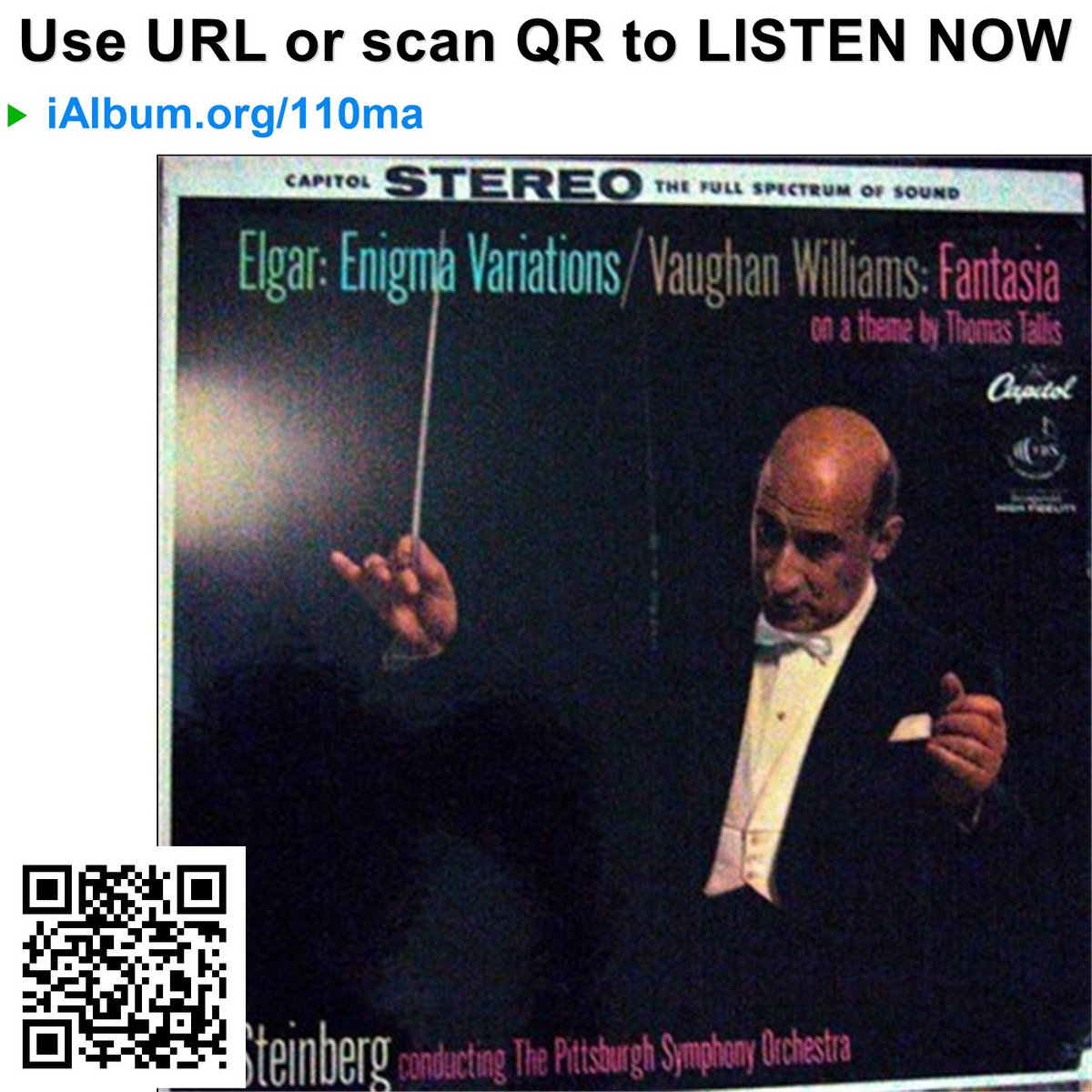 Enigma Variations Fantasia On A Theme By Thomas Tallis | Elgar Vaughan ...