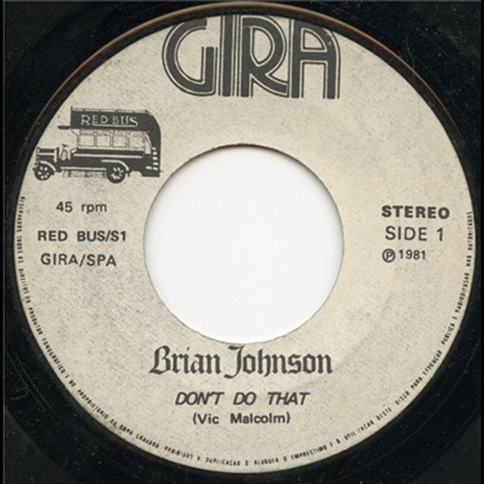 Dont Do That | Brian Johnson