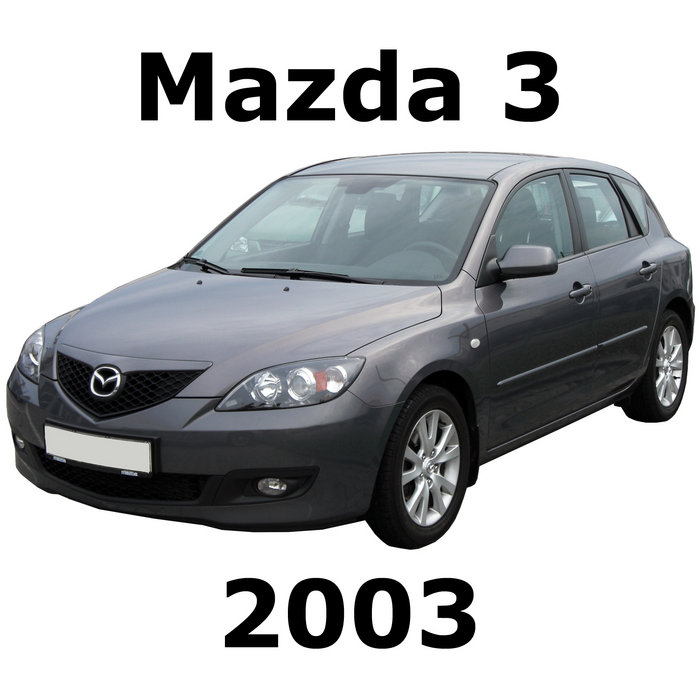 Mazda 3 2003 compact car | Krampfstadt Studio