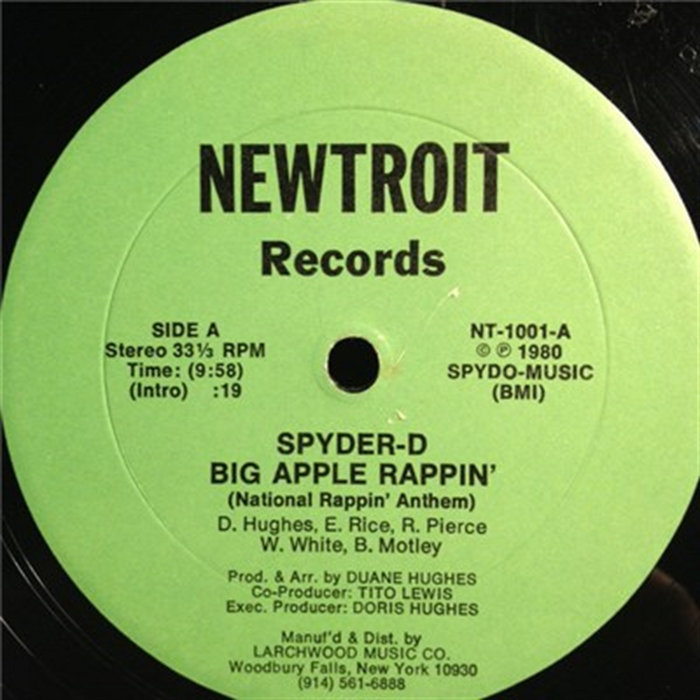 Big Apple Rappin National Rappin Anthem | Spyder-D