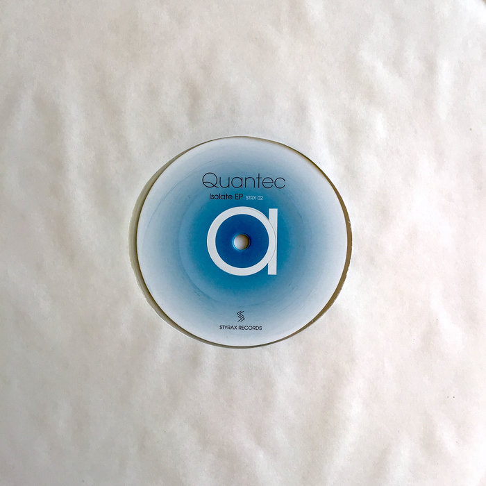 quantec "isolate ep" (12inch, clear vinyl, warehouse find) | quantec | Rising Sun