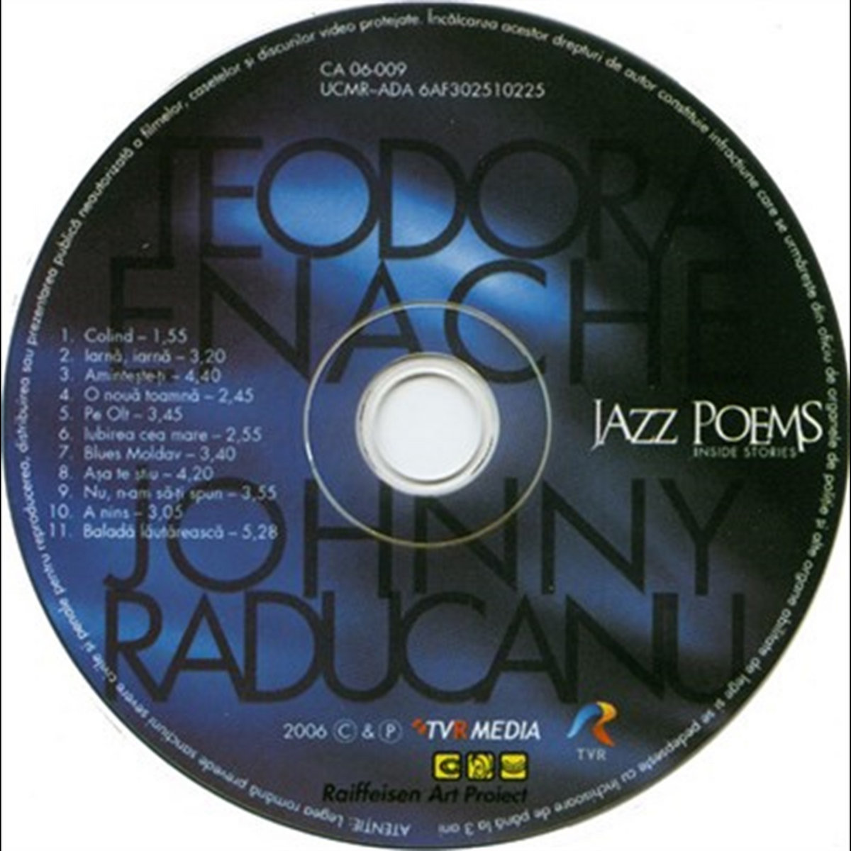 Jazz Poems Inside Stories | Teodora Enache