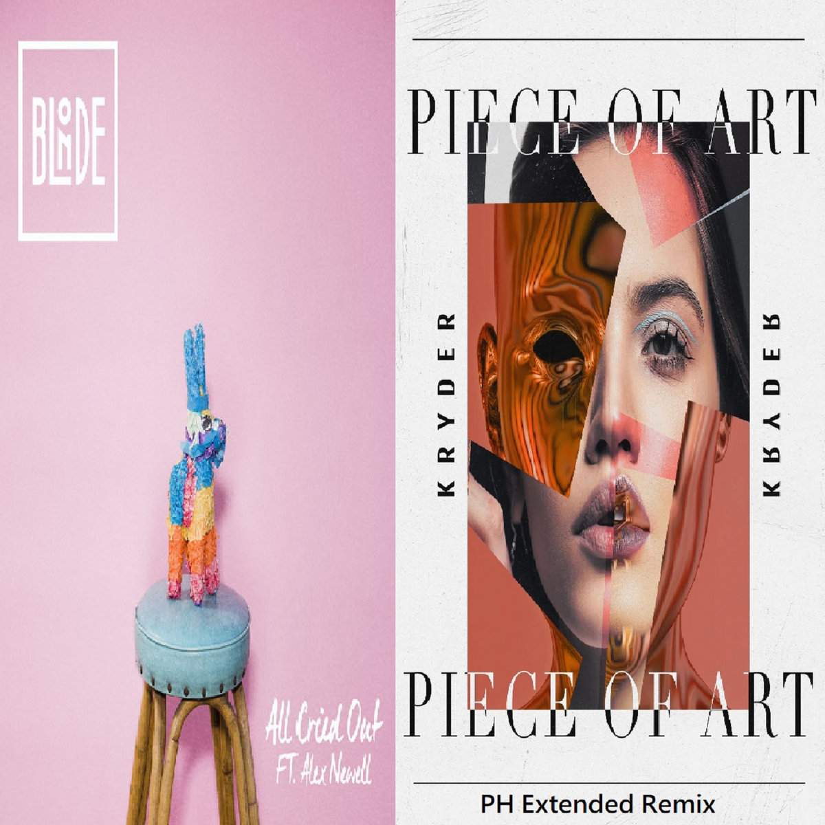 Kryder Vs Blonde - Art Cried Out (PH Extended Remix) | Paul Holroyd DJ