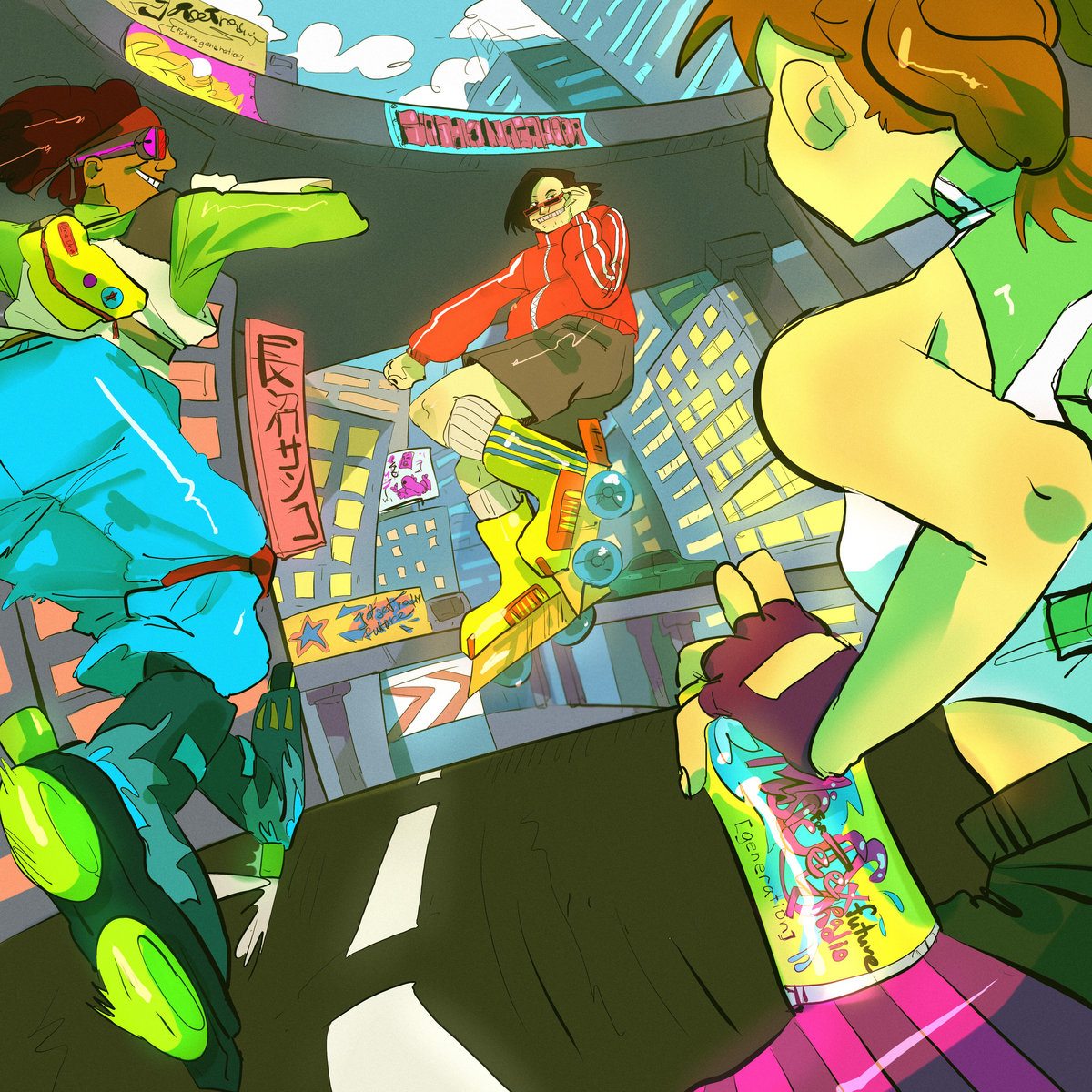 MUSIC FOR JET SET RADIO FUTURE GENERATION | SASHKO NAGANUMA