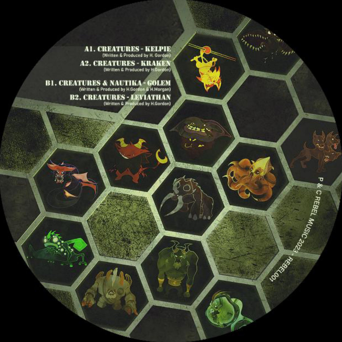 Creatures LP Sampler - Limited Edition Test Press | Creatures | Rebel Music