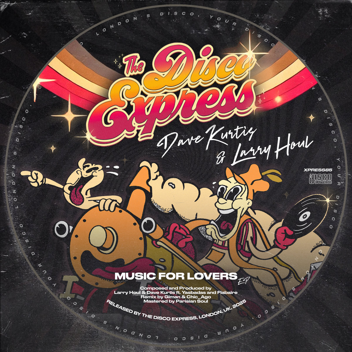 Music For Lovers EP | Dave Kurtis & Larry Houl | The Disco Express