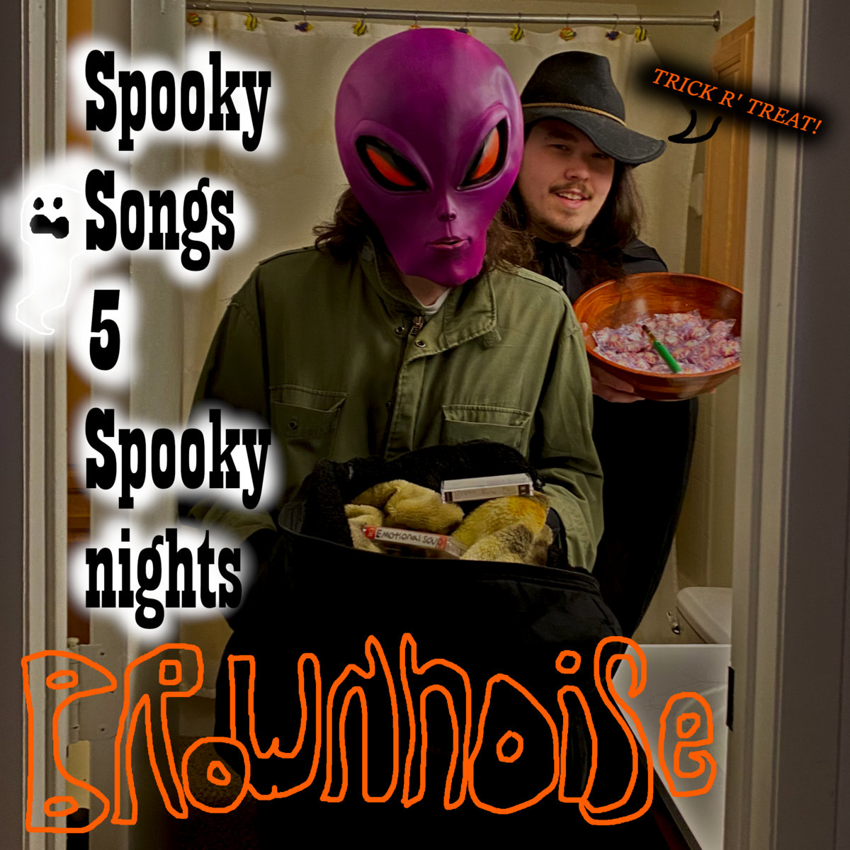 Spooky Songs 5 Spooky Nights | Brown Noise