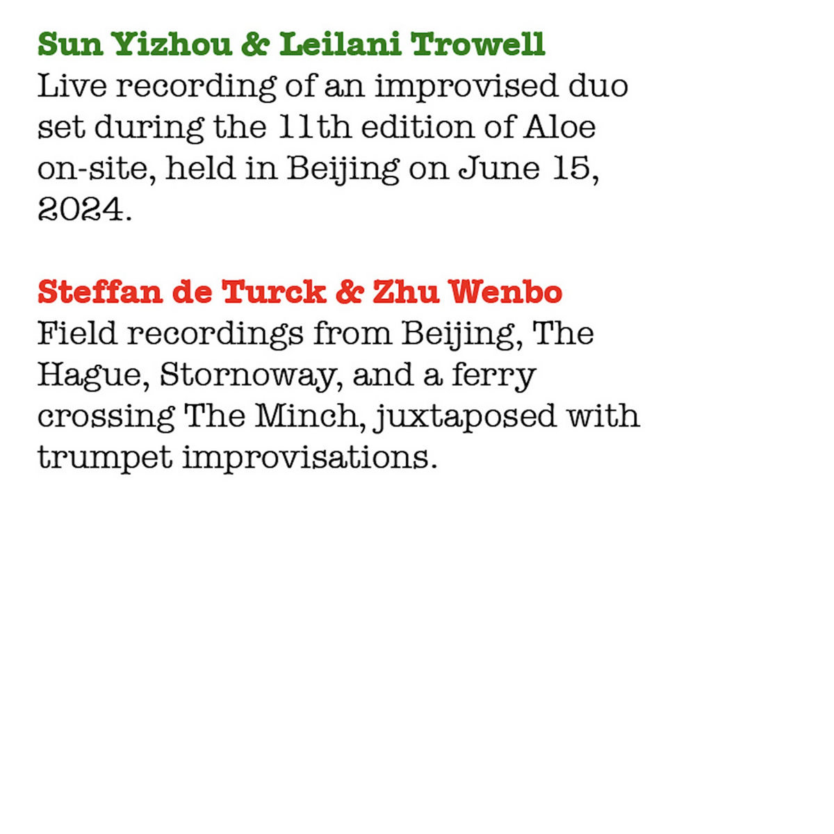 Dislocations | Sun Yizhou & Leilani Trowell, Steffan de Turck & Zhu ...