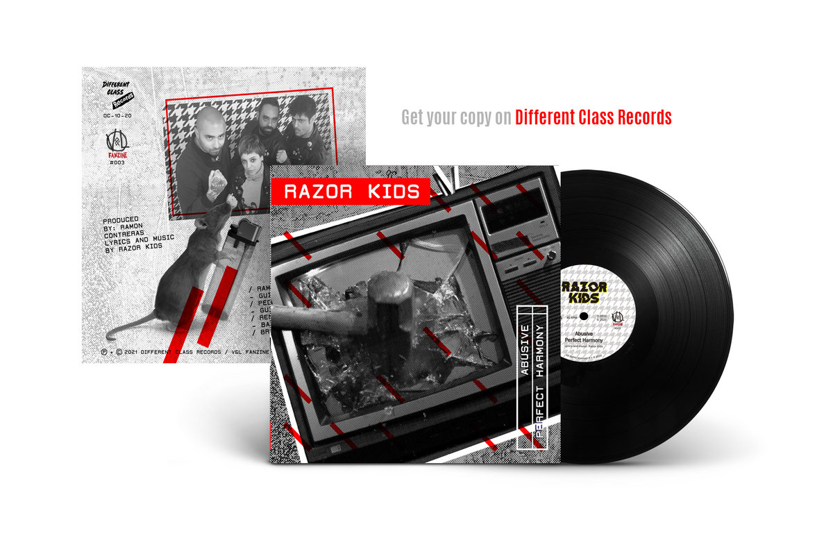 7" vinyl split [ Razor Kids / Randy Savages ] | Razor Kids