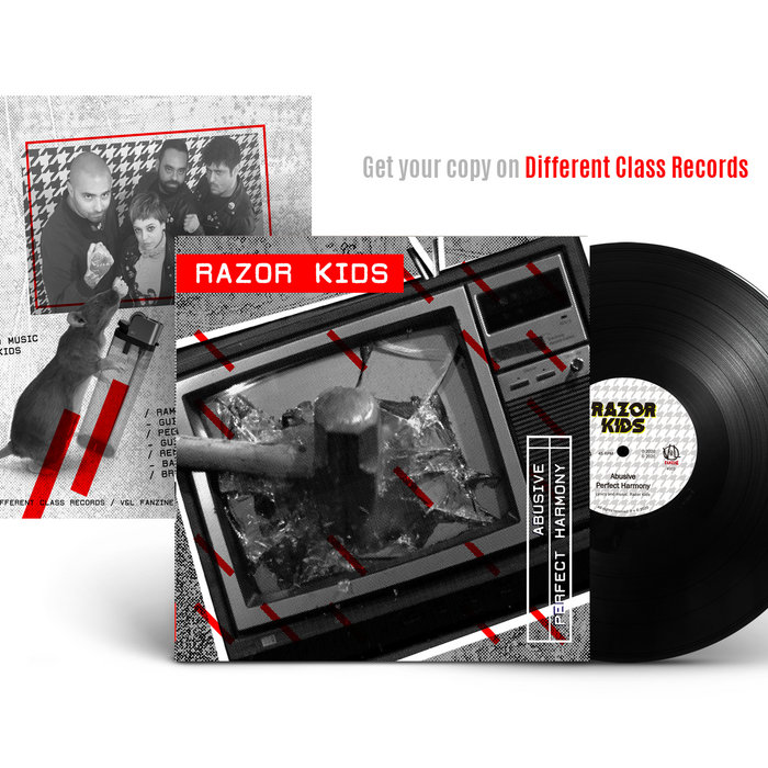 7" vinyl split [ Razor Kids / Randy Savages ] | Razor Kids
