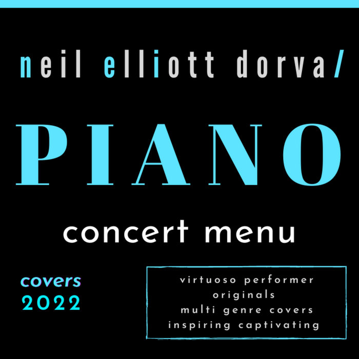 CONCERT MENU - COVER SET LIST SAMPLER | Neil Elliott Dorval